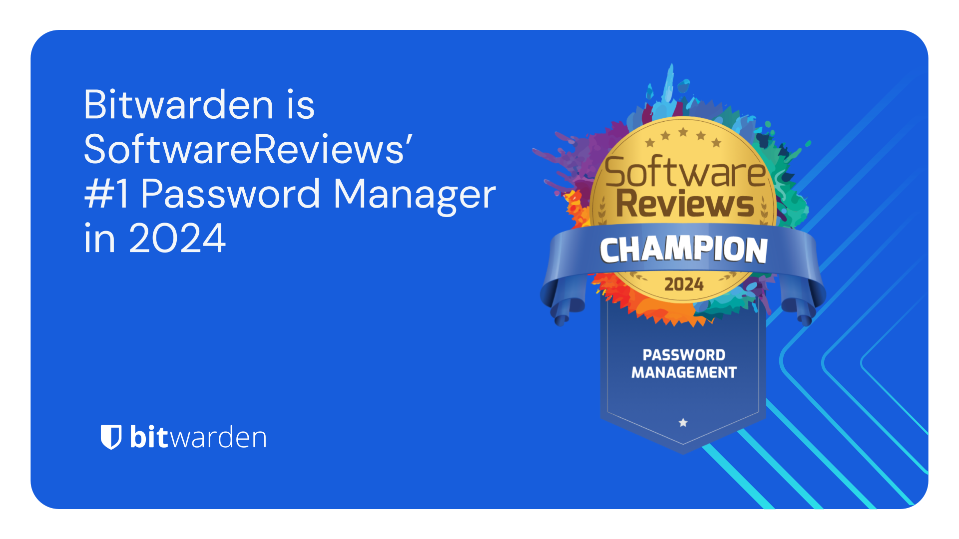 Bitwarden is SoftwareReviews’ #1 Business Password Manager | Bitwarden