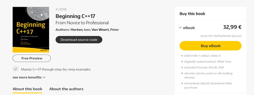 Beginning C++ 17 Beginning C++ 17