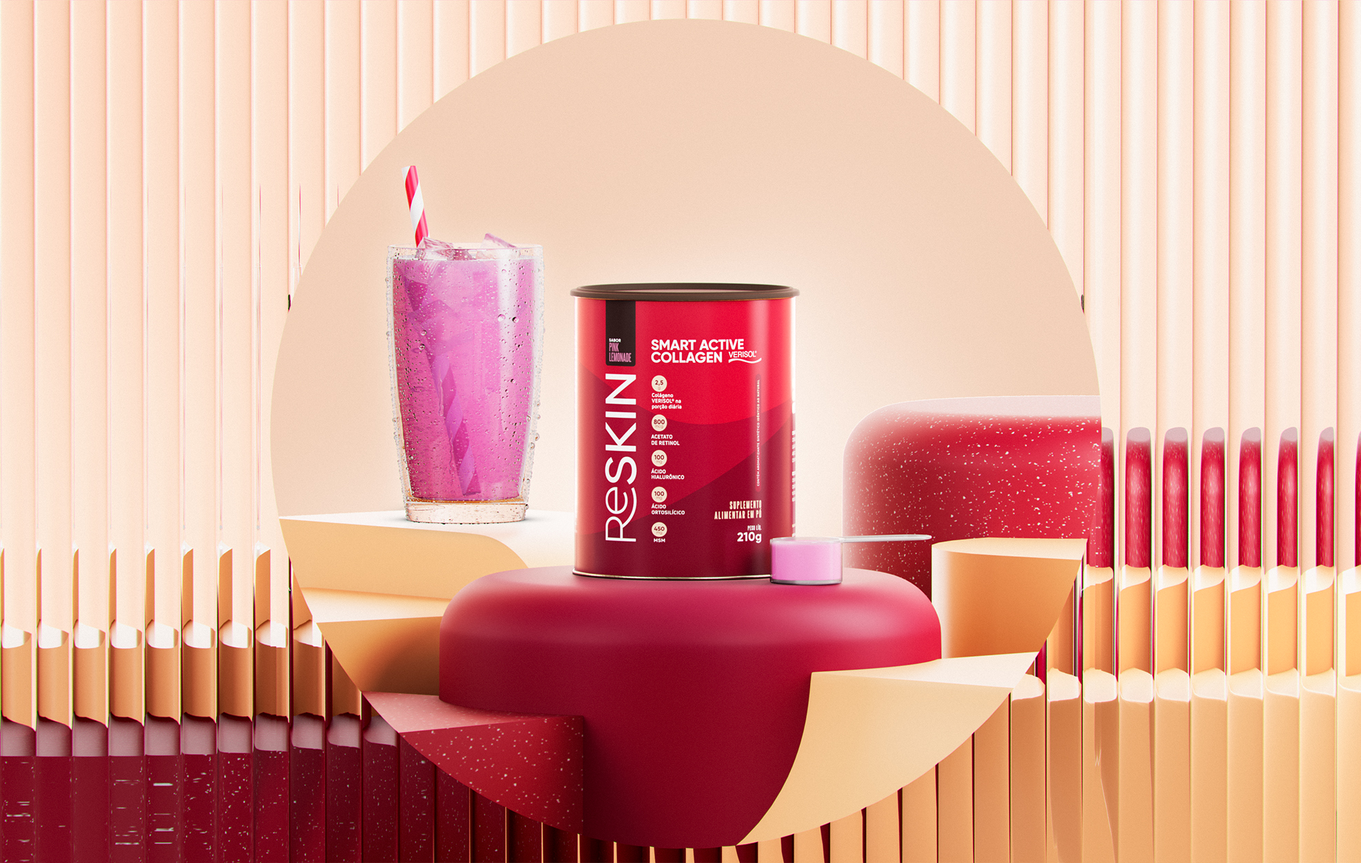 Reskin | Smart Collagen Pink Limonade