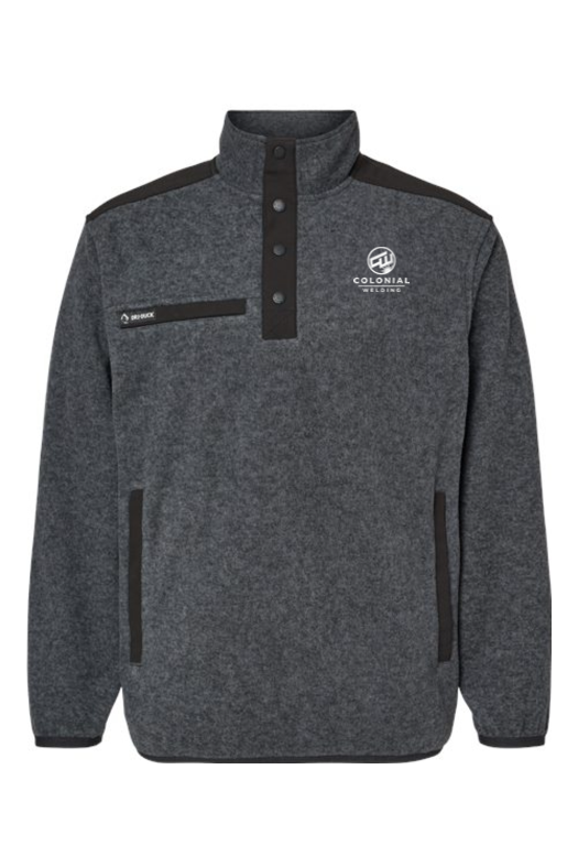 DRI DUCK Men's Ranger Melange Fleece Pullover for Upside Down World ...