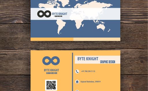 Professional Visiting Card With Location Map | Free Digital Designs For You