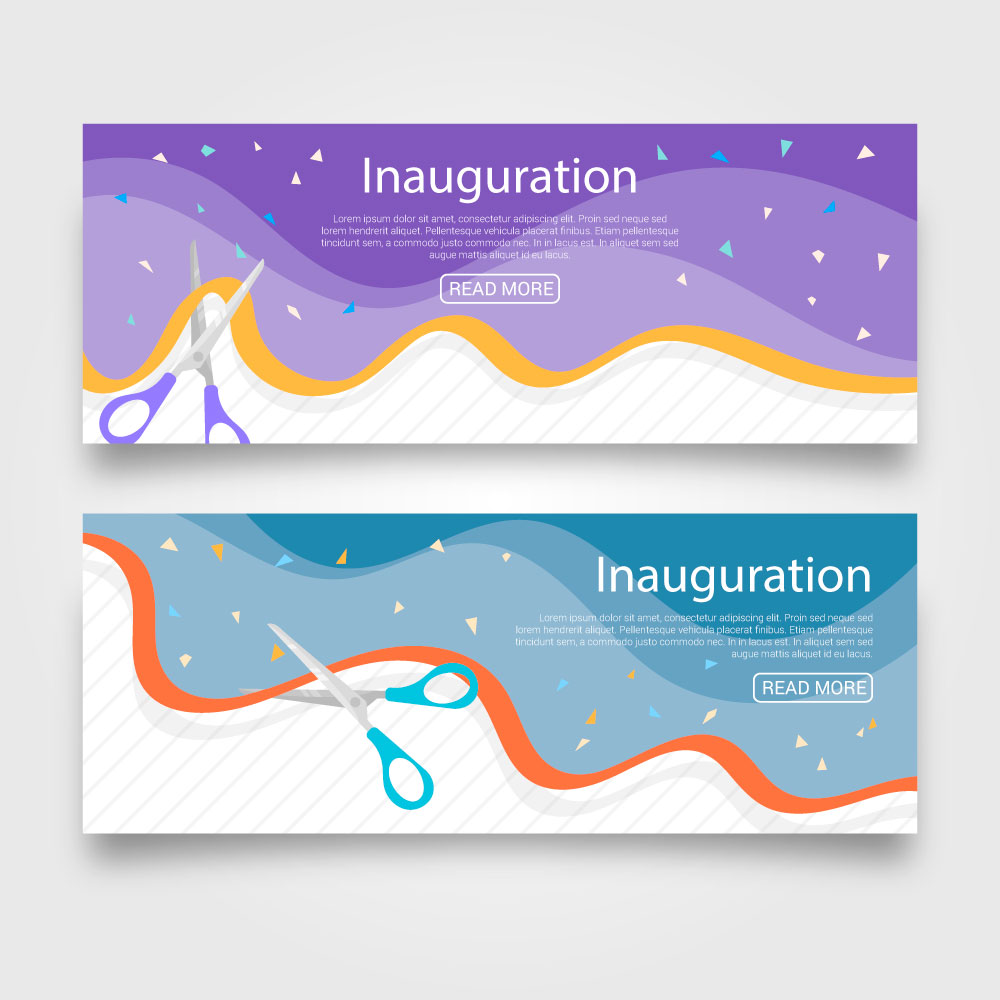 Inauguration Banner BB161 - BK Designs
