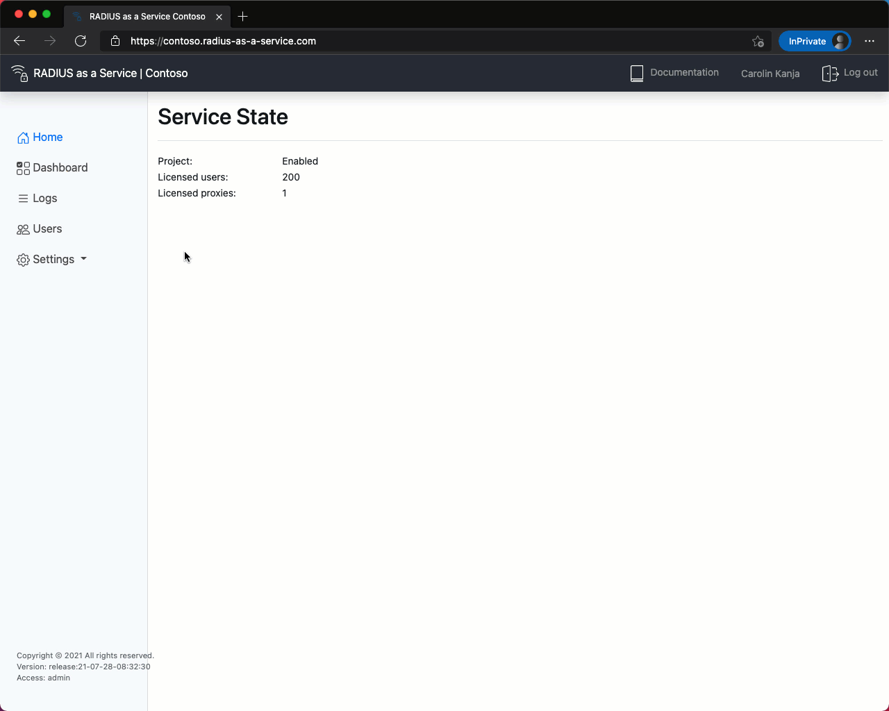 RADIUSaaS: Secure and Easy Cloud-Based Authentication for Network Access