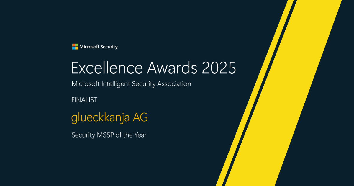 Microsoft Security Excellence Awards: glueckkanja once again finalist ...