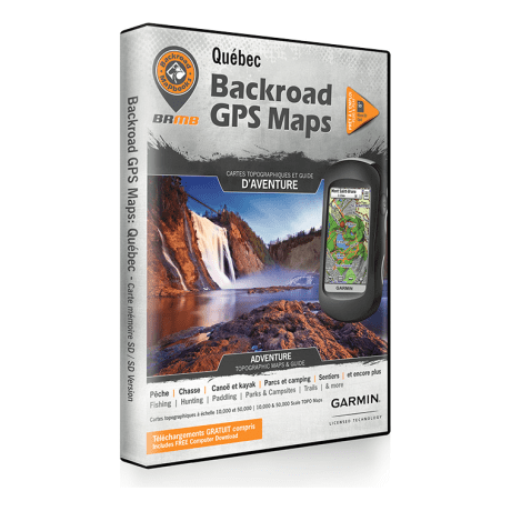 Backroad Mapbooks - Quebec GPS Maps | Cabela's Canada