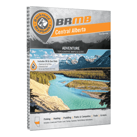 Backroad Mapbooks - Central Alberta Mapbook 5th Edition | Cabela's Canada