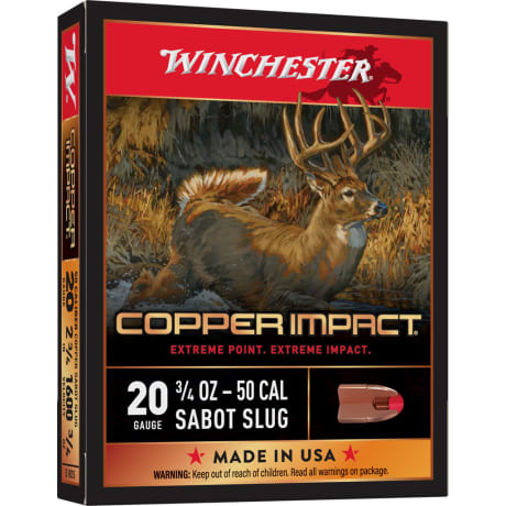 Winchester® Copper Impact® 20-Gauge Slugs | Cabela's Canada