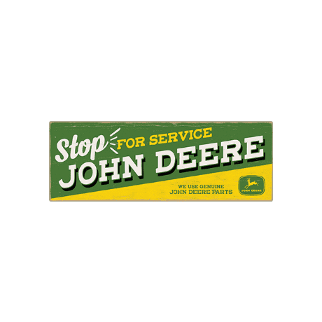 Open Road's John Deere Stop for Service Wooden Sign | Cabela's Canada