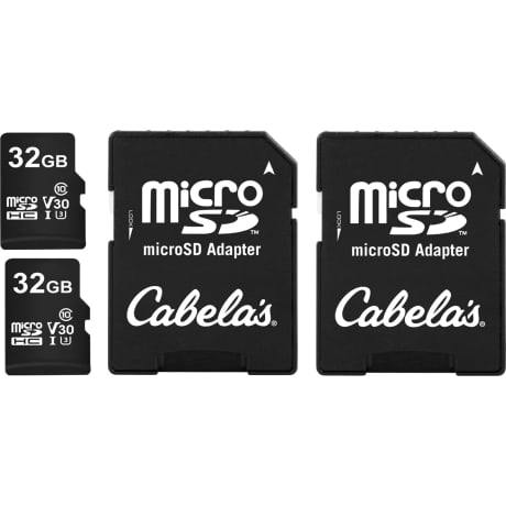Cabela’s® U3/V30 32GB microSD Memory Card 2-Pack | Cabela's Canada