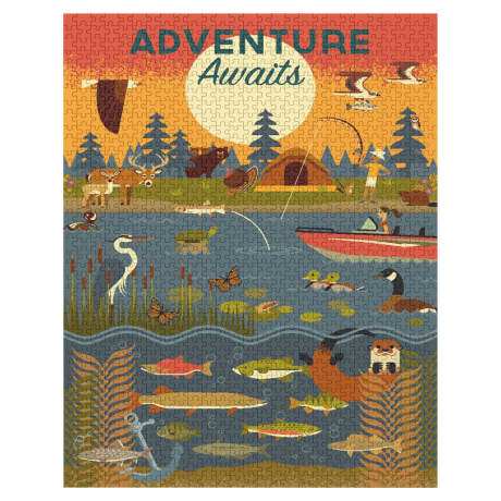 Lantern Press® Adventure Awaits 1,000-Piece Jigsaw Puzzle | Cabela's Canada