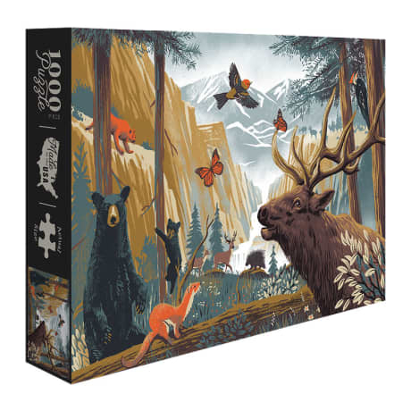 Lantern Press® Forest Animals 1,000-Piece Jigsaw Puzzle | Cabela's Canada