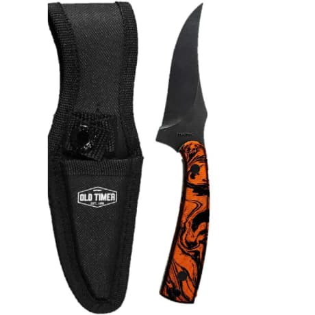 Old Timer Orange Camouflage Sharpfinger Fixed Blade Knife | Cabela's Canada