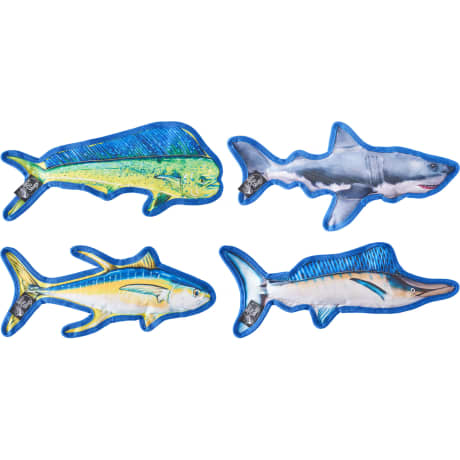 Bass Pro Shops® Assorted Saltwater Fish Dog Toys - Random Selection ...