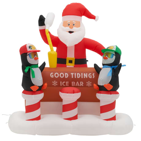 Bass Pro Shops® Inflatable Santa Ice Bar with Motion Lights | Cabela's ...