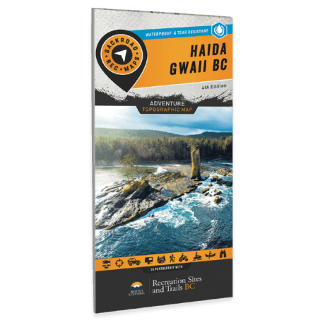 Backroad Mapbooks Haida Gwaii BC - Waterproof Recreation Map | Cabela's Canada