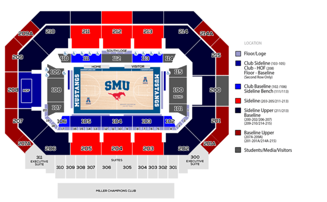 Clubs & Loge | SMU Athletic Hospitality