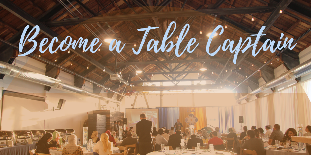 2018 Fundraising Banquet Table Captain