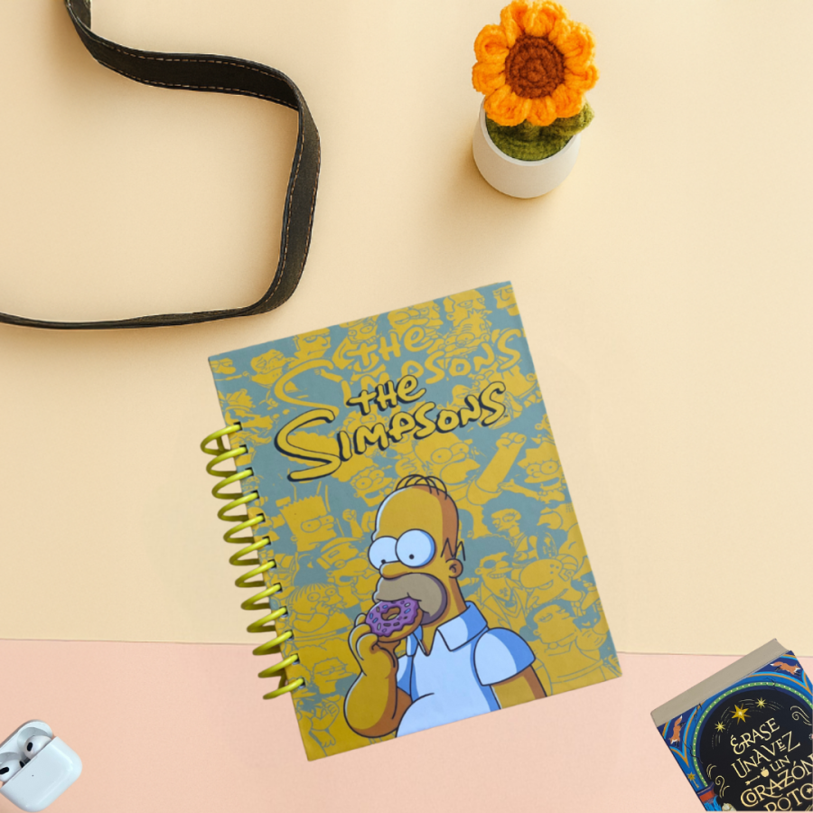 Cuaderno Los simpsons