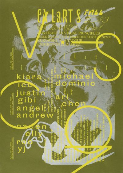 Contrast in Visual Principles | CalArts Poster Archive