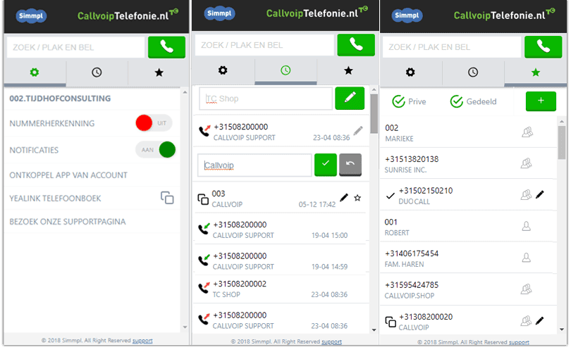 Click-to-Dial | Klik en bel met uw VoIP toestel én meer! | Callvoip