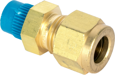 9844: 3/8 in. x 1/8 in. Orifice Line Connection Fitting