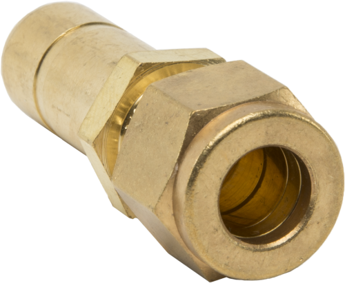 17379: Brass Fitting Tubing Reducer, 3/8 Tube Fitting x 1/2 Tube...