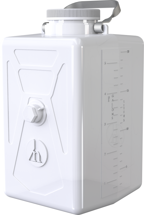 26896: Nalgene 9 L Water Sampler Container with Center Plug