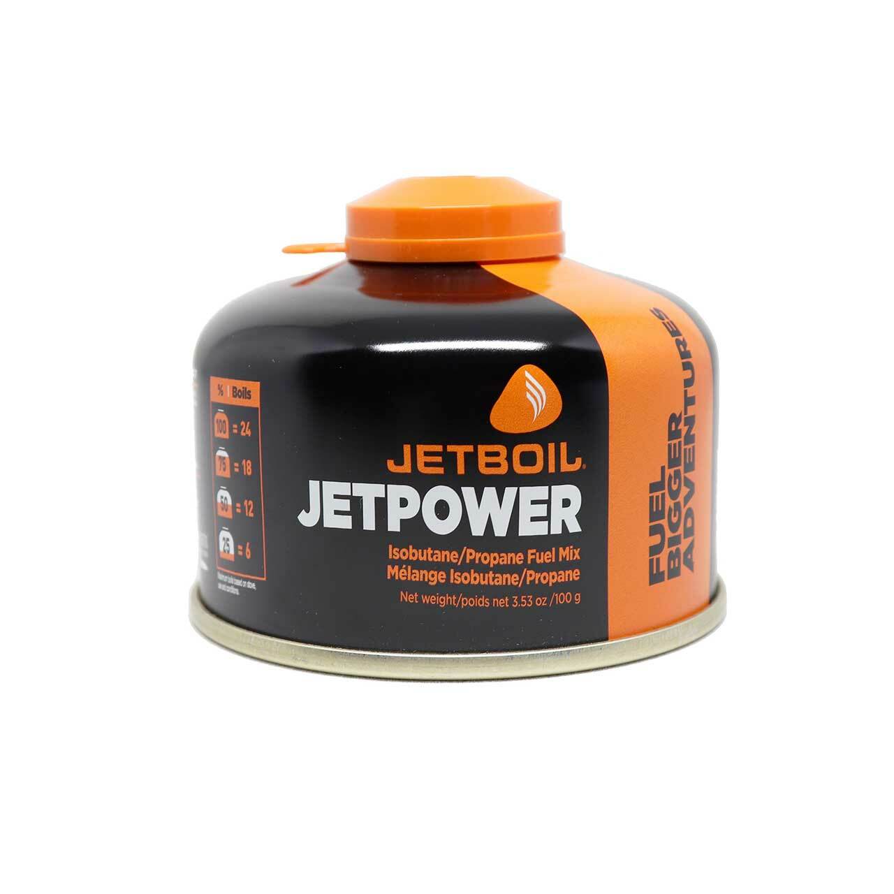 Jetboil Jetpower Camping Fuel Canister - 100 Gram | Campman