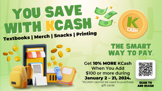 BIG KCash SAVINGS: Kick Off Your Student's Semester | Owl Family Hub