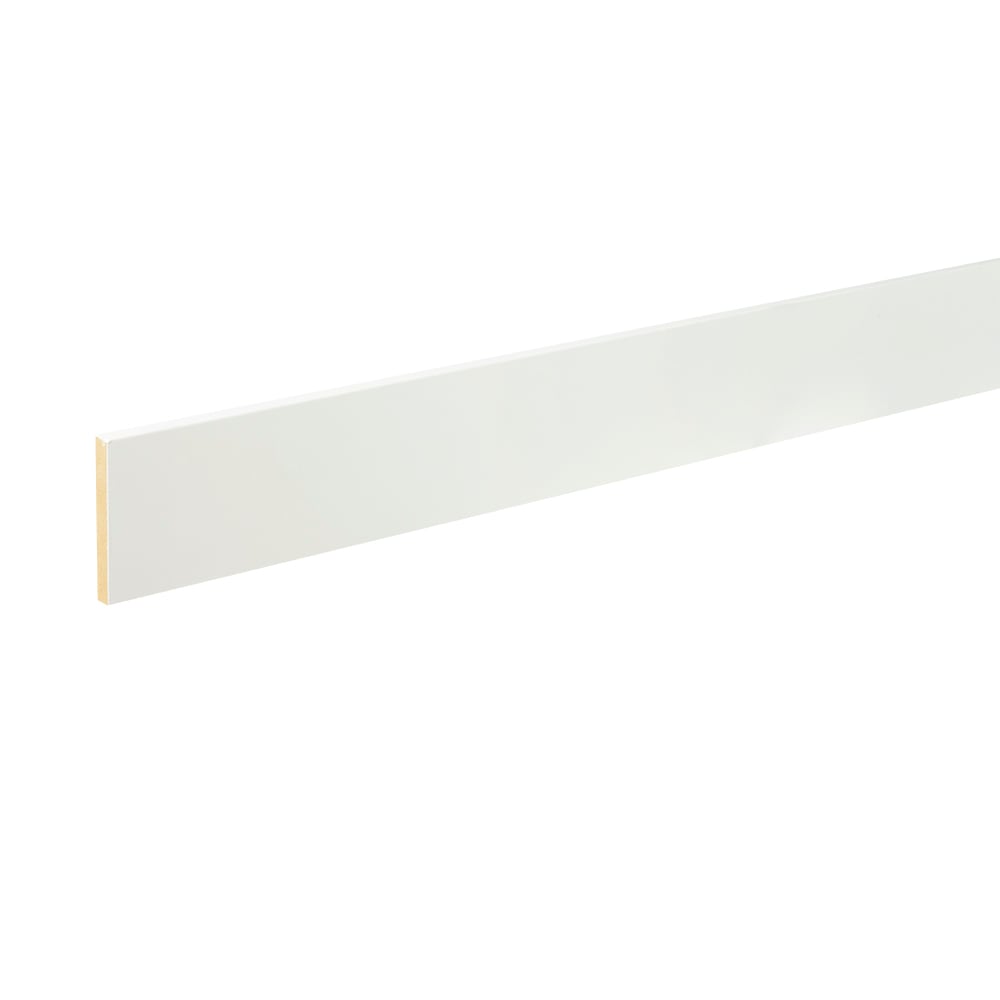 Plinthe rectangulaire en fibre de bois 1/2 po x 4 po x 8 pi Pqt/6 - Canac