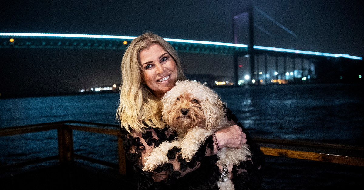 Anneli Adqvist fick malignt melanom efter pappans bortgång | Cancerfonden