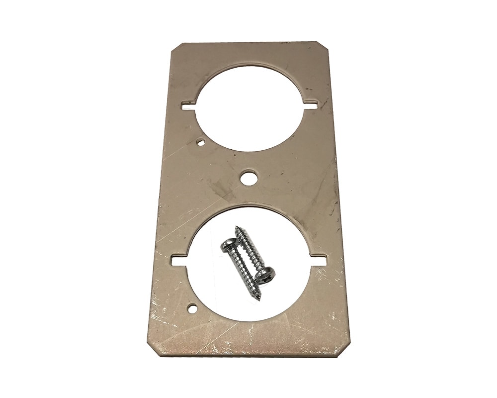 Veggboks for radiator, dobbelt beslag, cc-50mm