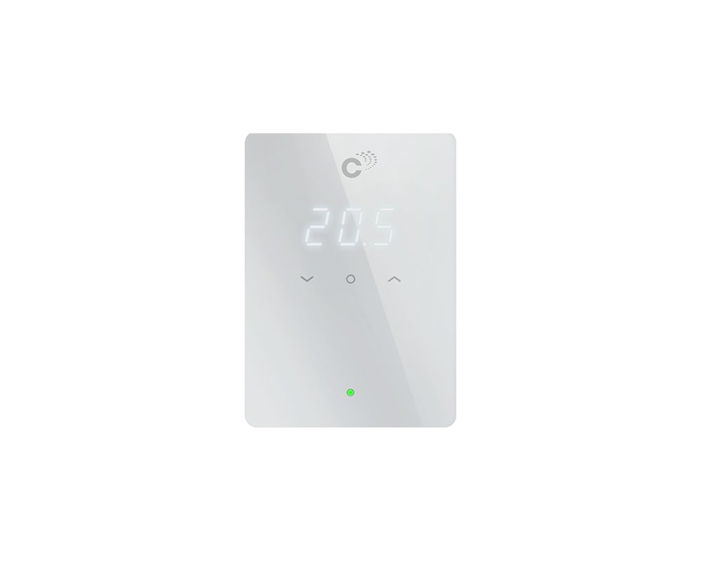 Hyco digital romtermostat, trådløs, hvit