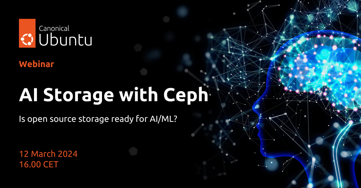 Ceph Storage for AI | Ubuntu