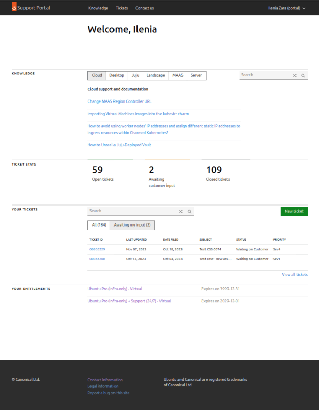 Introducing Canonical’s new open source support portal