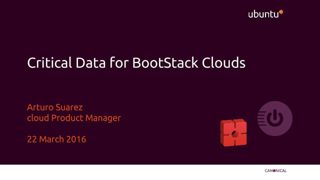 Canonical Cloud Chatter: February 2016 | Ubuntu