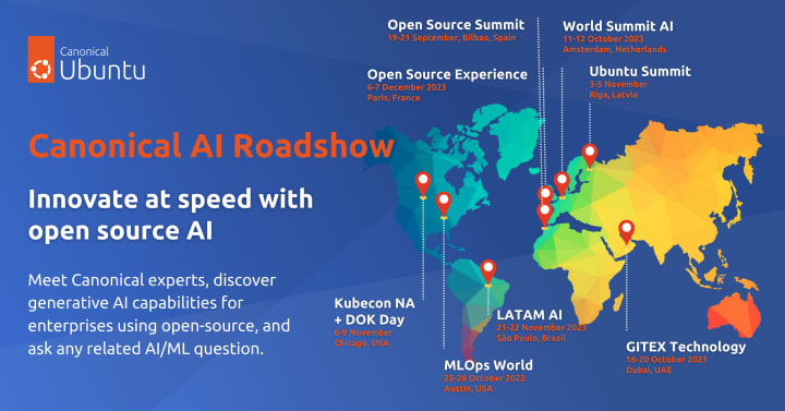 Canonical launches AI roadshow | Ubuntu Canonical launches AI roadshow | Ubuntu