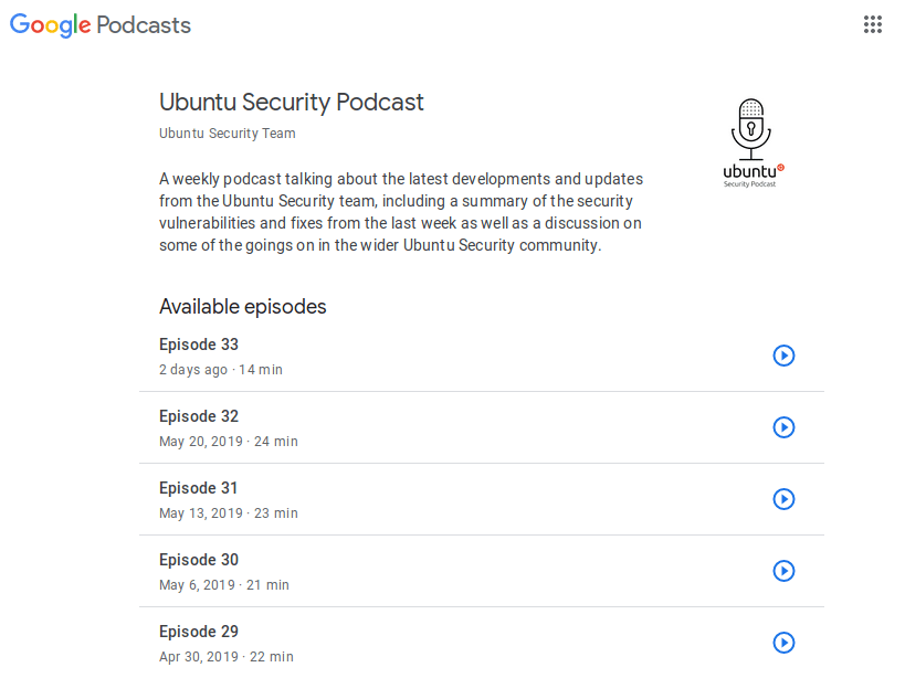 Introducing the Ubuntu security podcast | Ubuntu