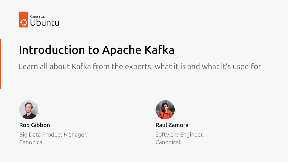 Learn about Apache Kafka, an open source event streaming platform.