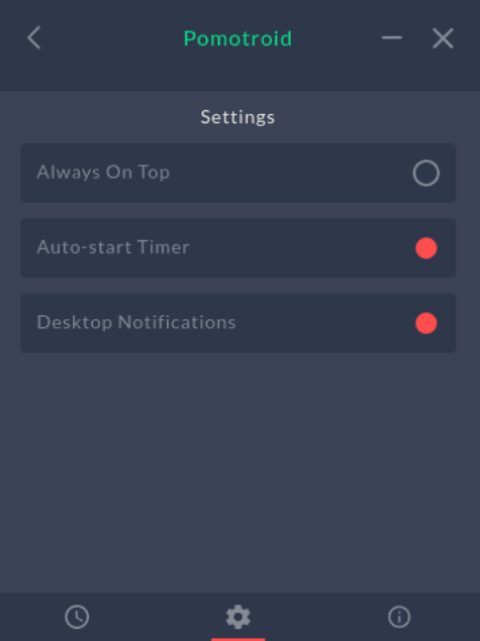 Install pomotroid on Linux | Snap Store