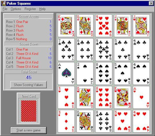 Install Amazing Poker Squares on Linux | Snap Store