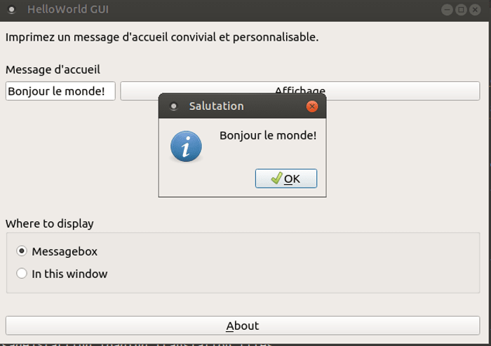 Install Helloworld Gui On Linux Snap Store