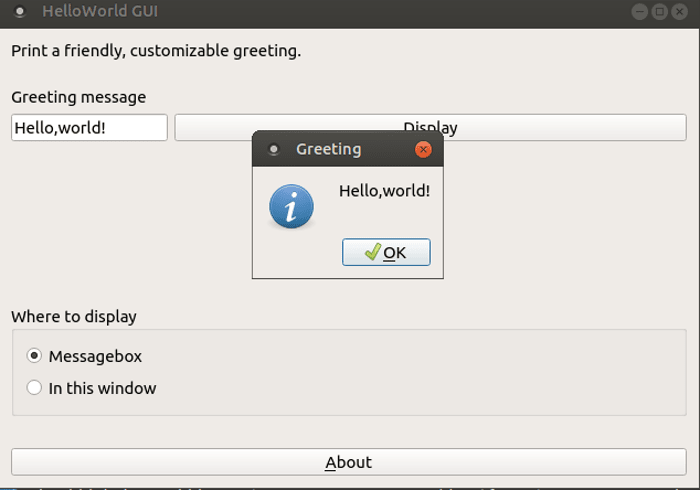 Install HelloWorld GUI on KDE Neon using the Snap Store | Snapcraft