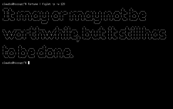 Install FIGlet on Linux | Snap Store