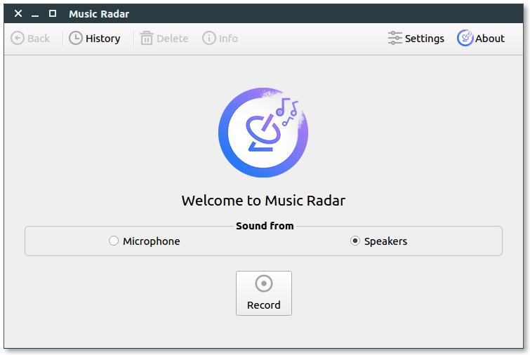 Install MusicRadar - Identify music on Linux | Snap Store