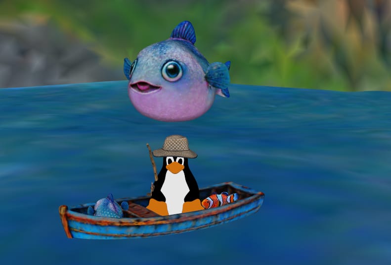 Install Tux Fishing on Pop!_OS using the Snap Store | Snapcraft