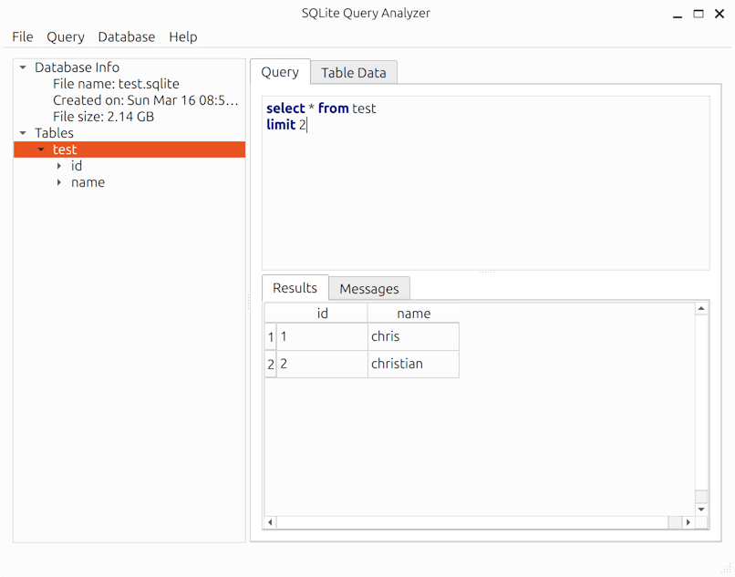 Install SQLite Query Analyzer on Ubuntu using the Snap Store | Snapcraft