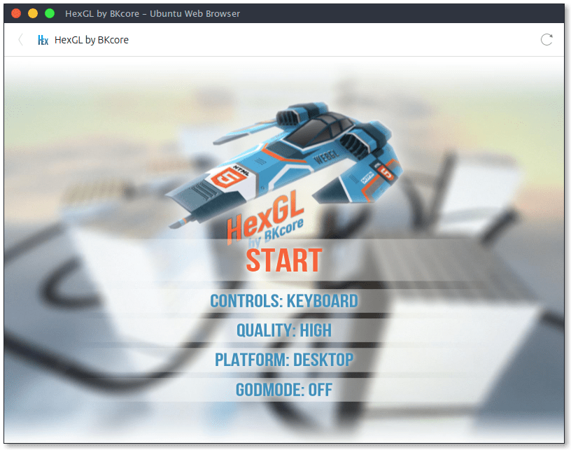 Install fcole90-hexgl-webapp on Linux | Snap Store