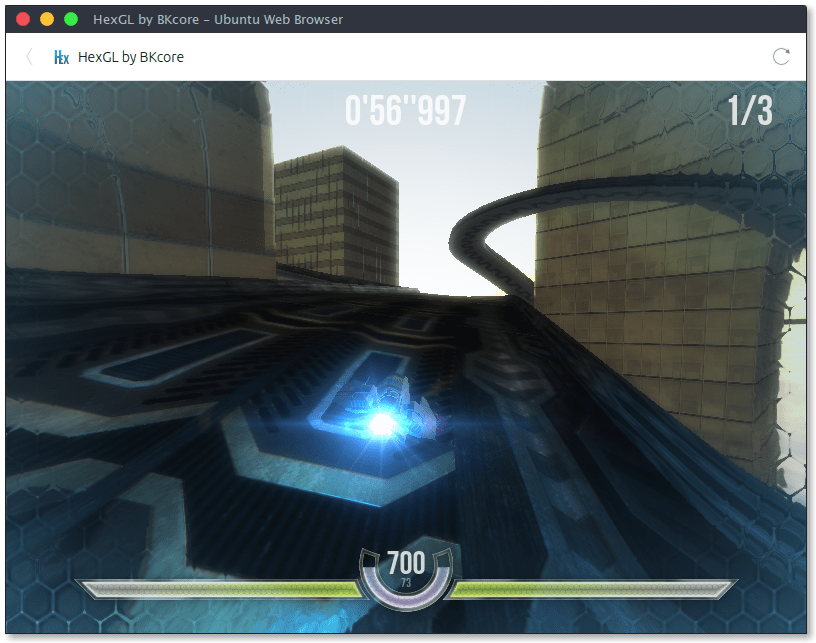 Install fcole90-hexgl-webapp on Linux | Snap Store