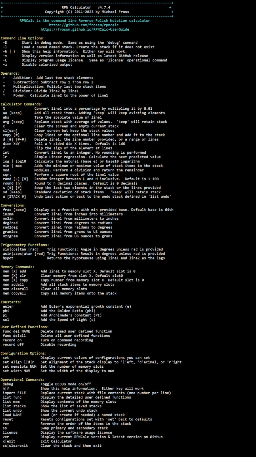 Install RPNCalc on Ubuntu using the Snap Store | Snapcraft